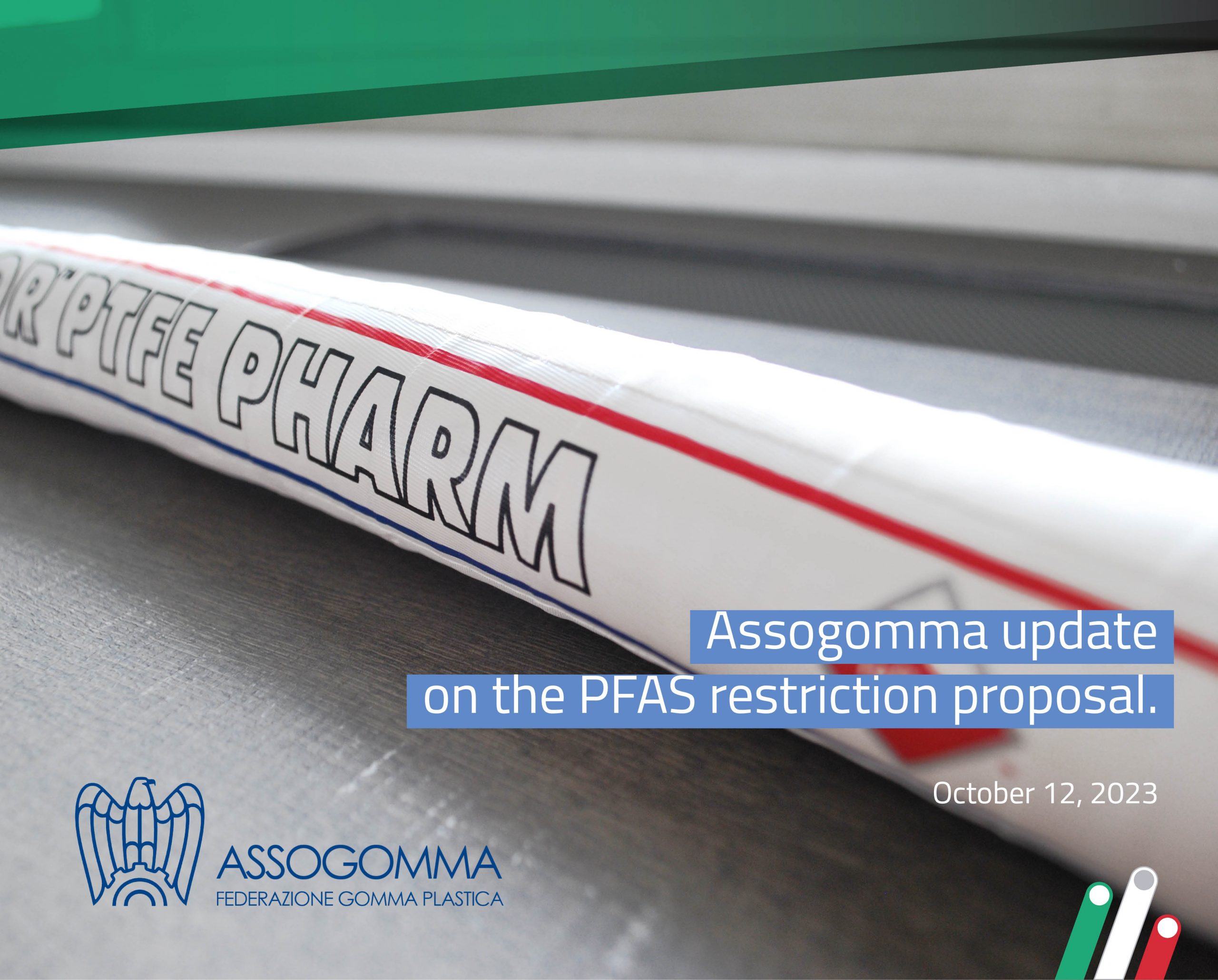 Assogomma update for the PFAS issue – Tudertechnica